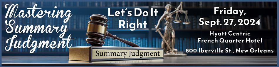 LSBA Events and Seminars